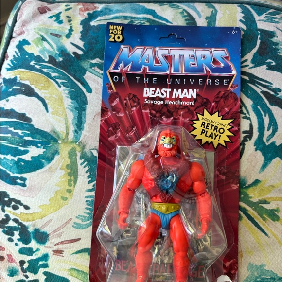Mattel | Toys | Mattel Action Figure Red Beast Man Playset | Poshmark